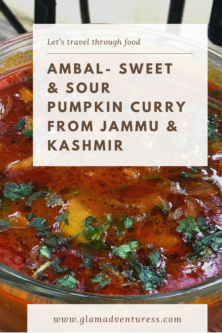 Ambal- The regional recipe of Jammu & Kashmir - Glam Adventuress